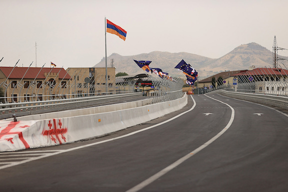 New Border Bridge Inaugurated on Armenia-Georgia Border - Asbarez.com