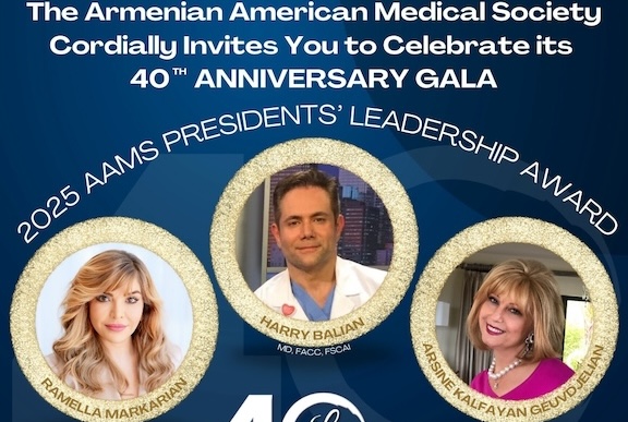 Armenian American Medical Society's ‘Legacy’ Gala to Celebrate Local ...