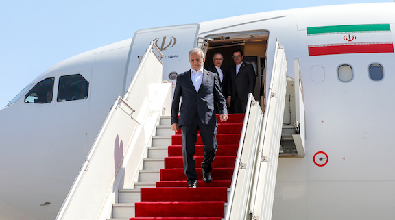 Iran’s President Arrives in Armenia, Set to Sign ‘Key Agreements ...