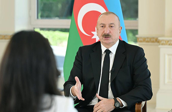 Aliyev Renews Threats and Demands on Armenia - Asbarez.com