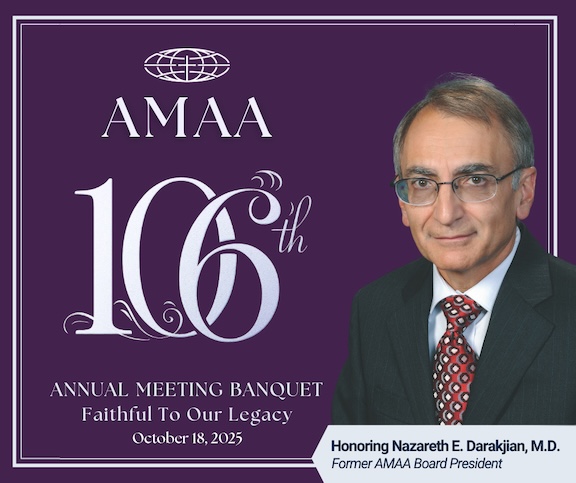 AMAA 106th Annual Meeting Banquet to Honor Dr. Nazareth E. Darakjian ...