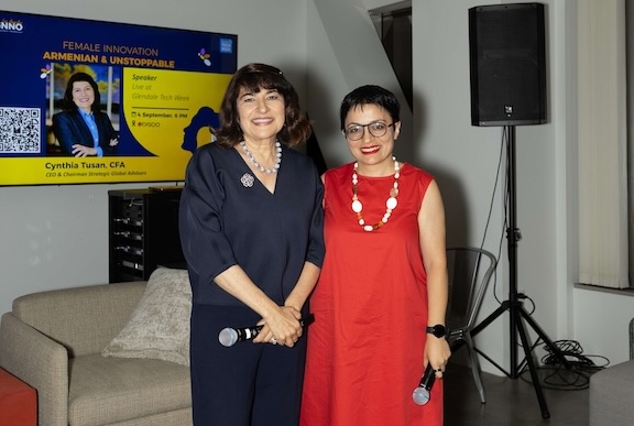 Armenian and Unstoppable: FEMINNO at Glendale Tech Week - Asbarez.com