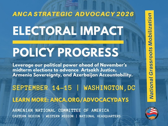 ANCA Launching Pre-Election Capitol Hill Mobilization - Asbarez.com